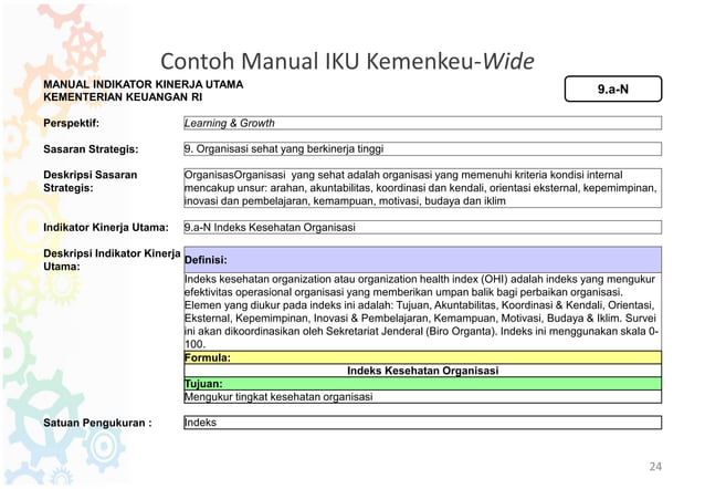 Manual IKU dan KMK 467/KMK.01/2014 | PPTX