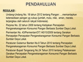 P2KP Kabupaten Tangerang | PPTX