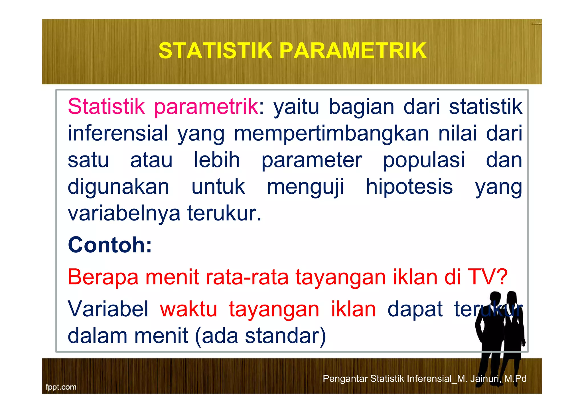Pengantar Statistika Inferensial | PDF