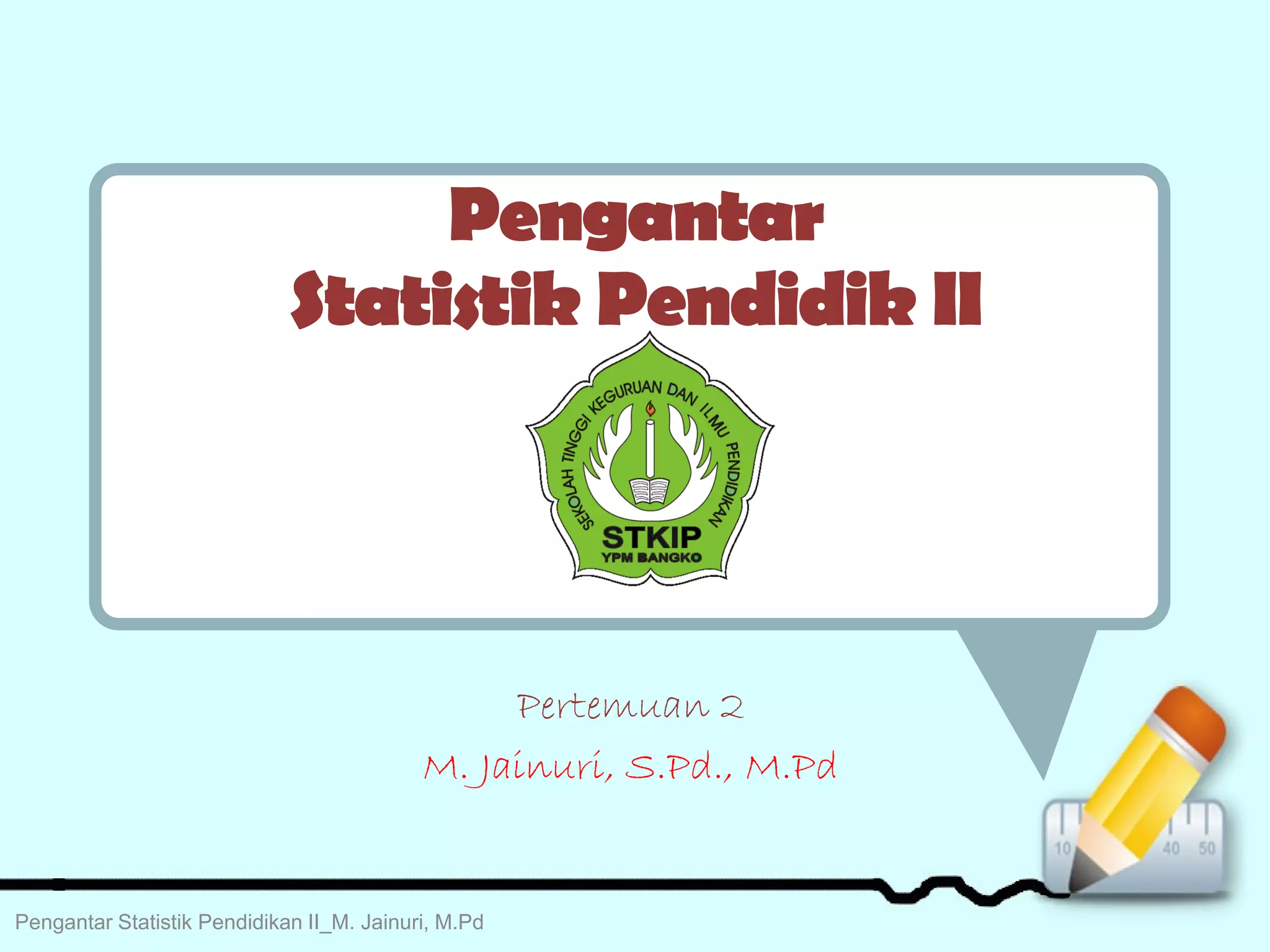 Materi p2 sttk inferensial | PDF