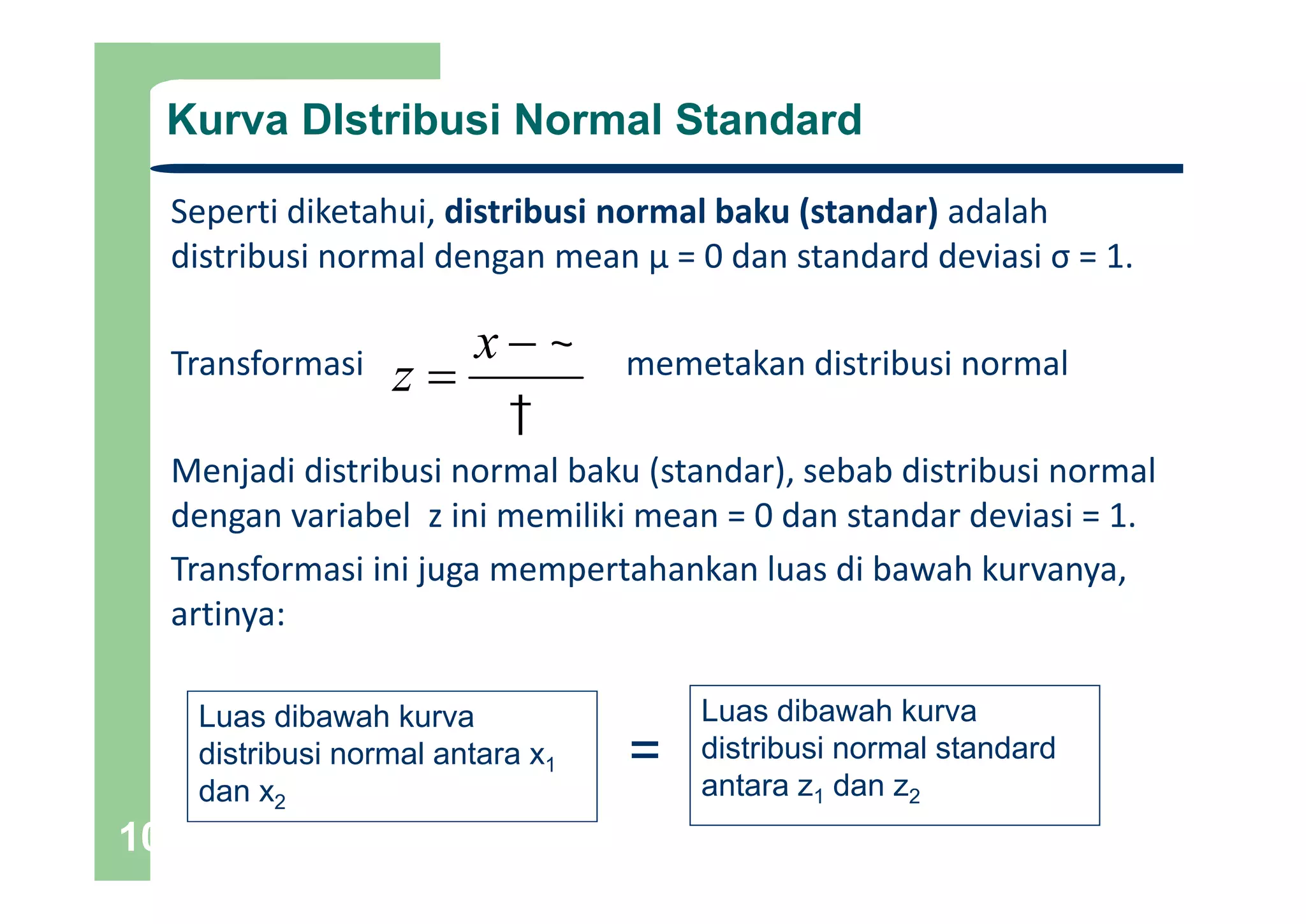 Materi P3_Distribusi Normal | PDF