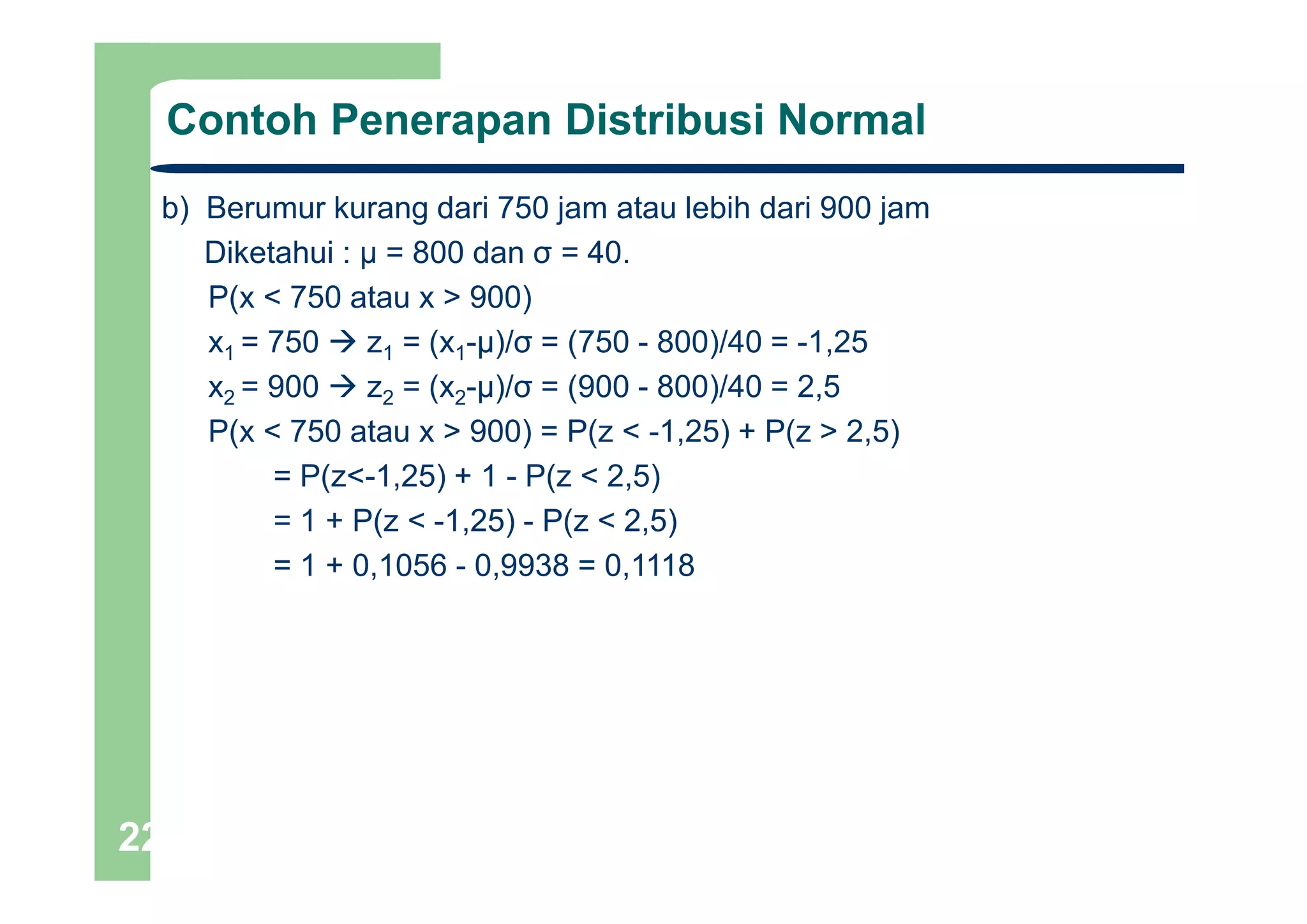 Materi P3_Distribusi Normal | PDF