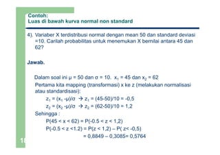 Materi P3_Distribusi Normal | PDF