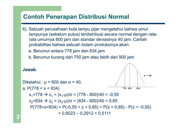 Materi P3_Distribusi Normal | PDF