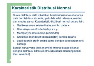 Materi P3_Distribusi Normal | PDF