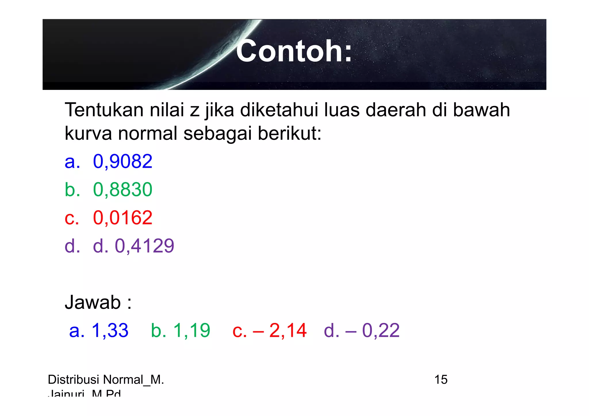 Distribusi Normal | PDF