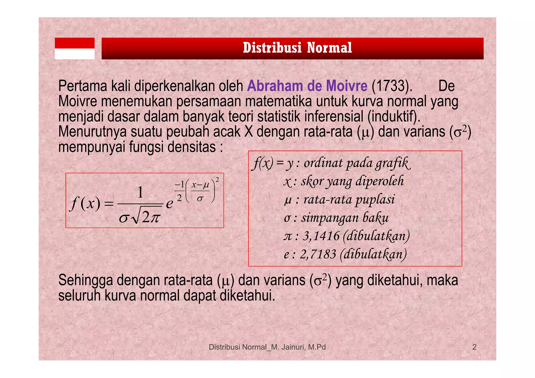 Distribusi Normal | PDF