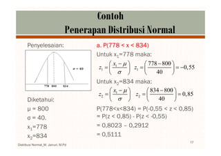 Distribusi Normal | PDF