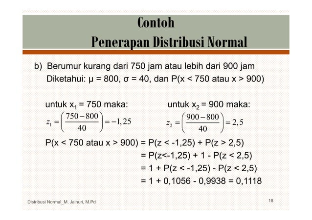 Distribusi Normal | PDF