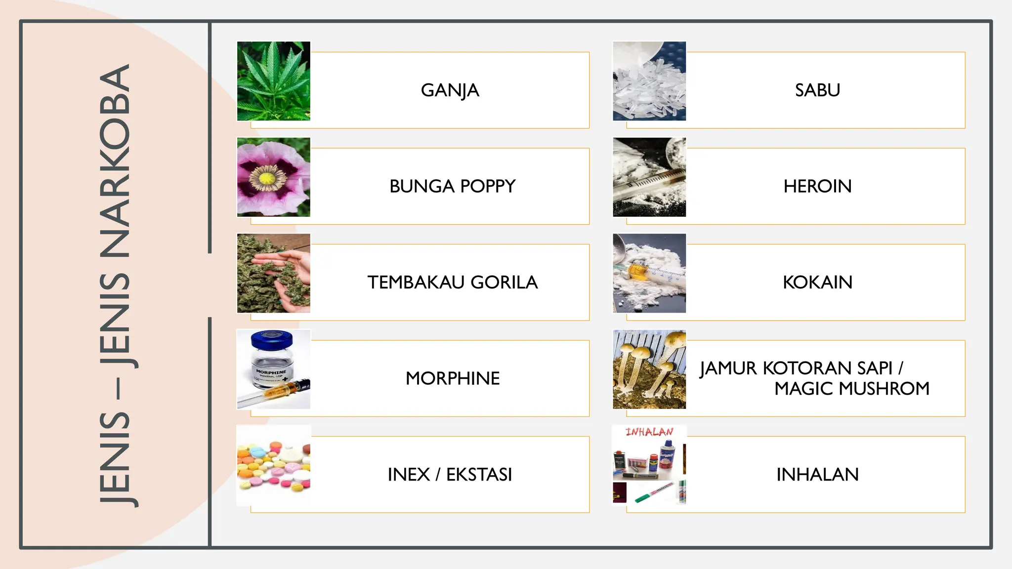 UPAYA PENCEGAHAN, PEMBERANTASAN PENYALAHGUNAAN DAN PEREDARAN GELAP ...