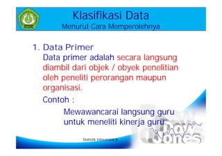 Minggu 4_Klasifikasi Data | PDF