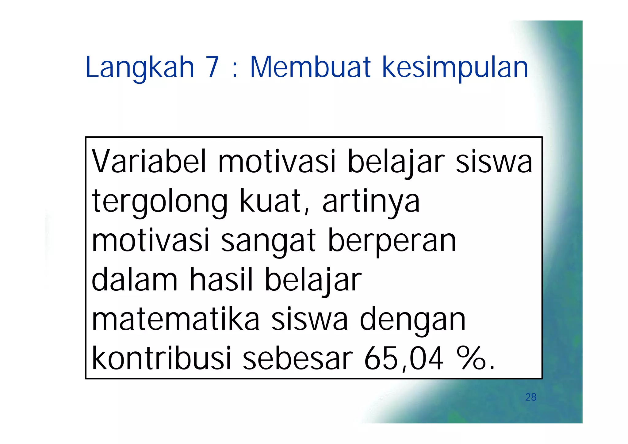 Minggu 9_Teknik Analisis Korelasi | PDF