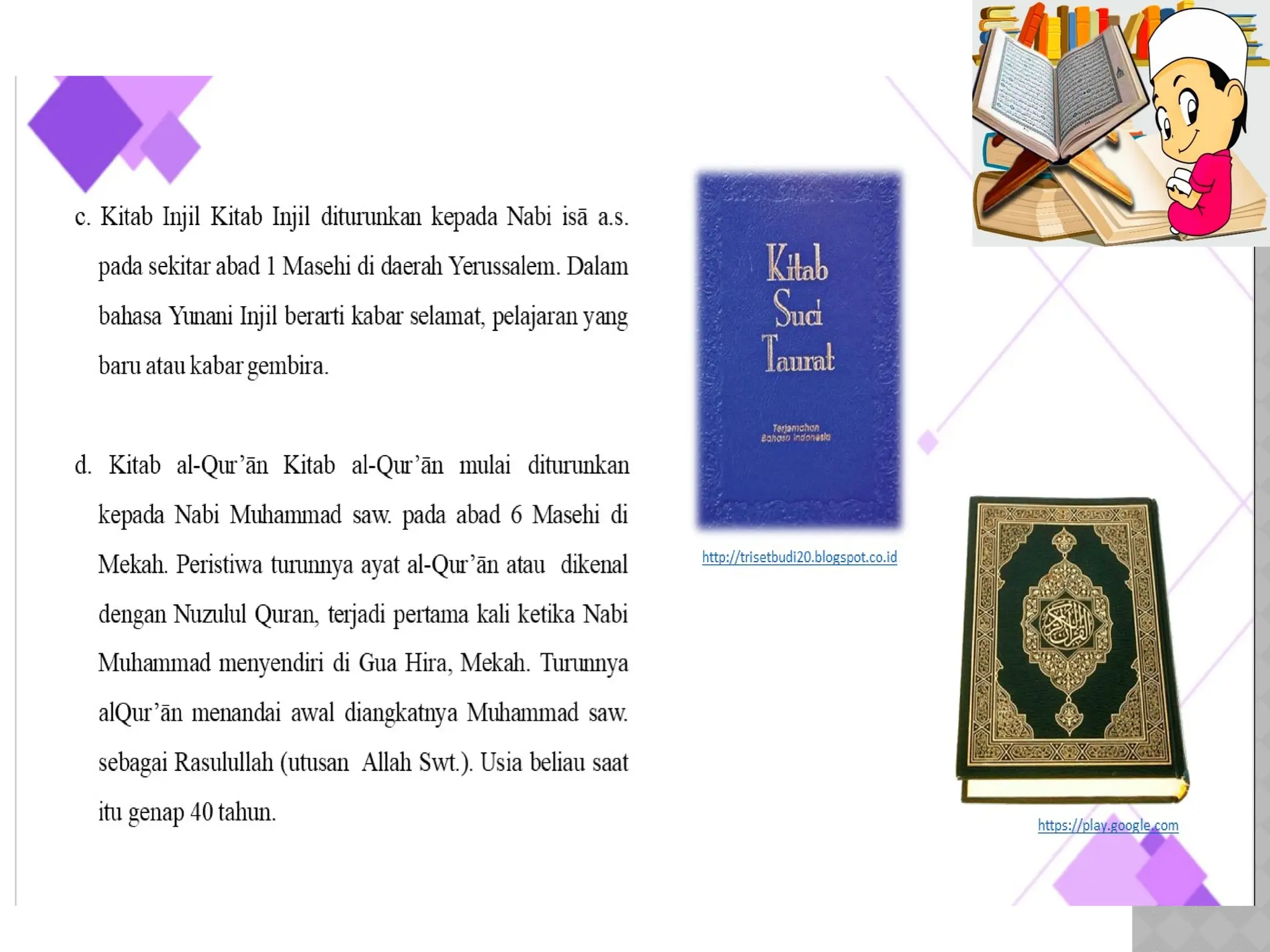 Materi PAI - 5 Kelas 5 (Mengenal Kitab-Kitab Allah).pptx