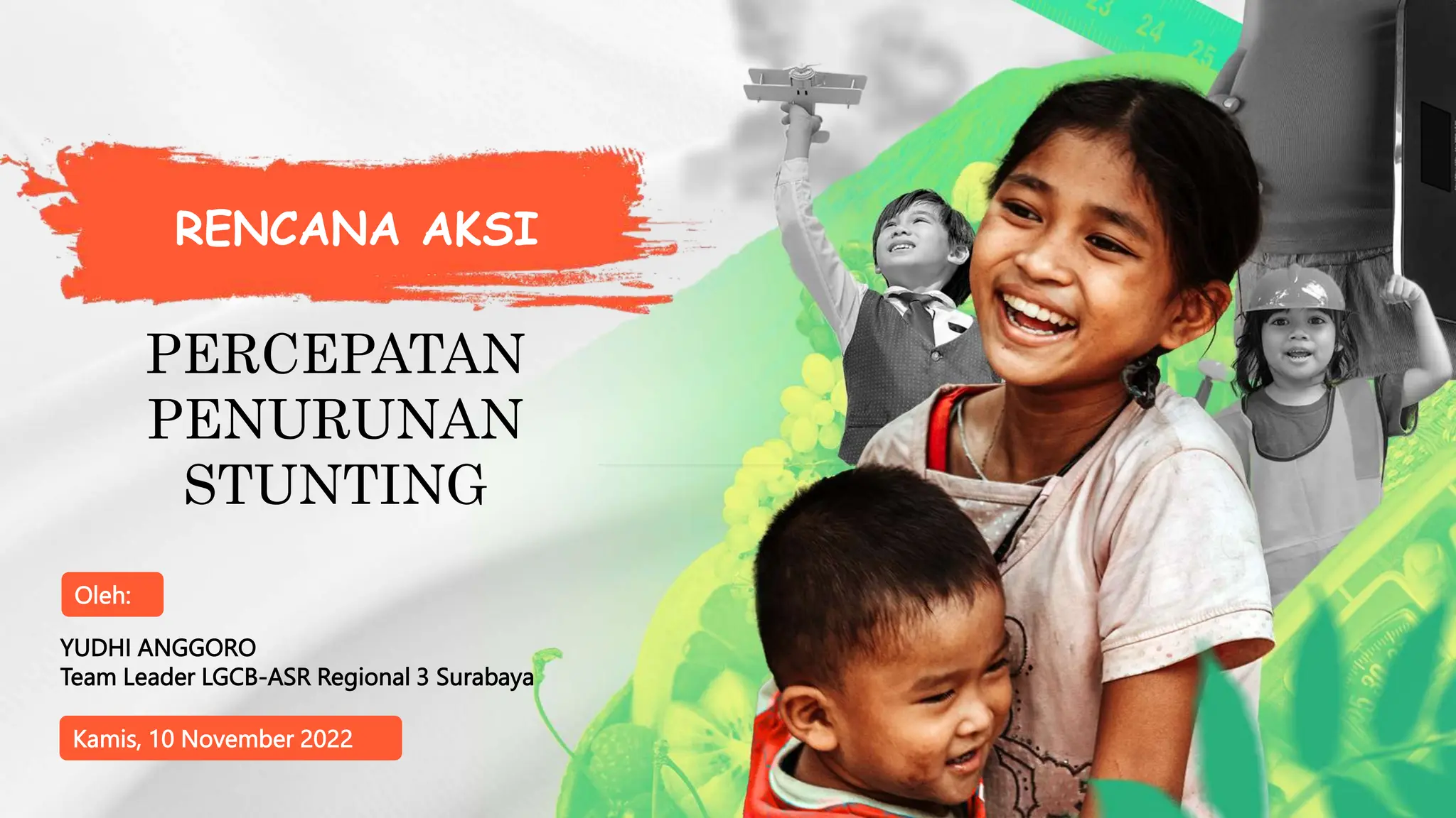 Rencana Aksi Percepatan Penurunan Stunting | PPTX