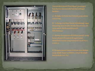 Materi panel distribusi oleh jegger | PPTX