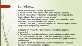 Materi Paparan Deskriptif, Naratif, Argumentatif, atau Persuasif ...