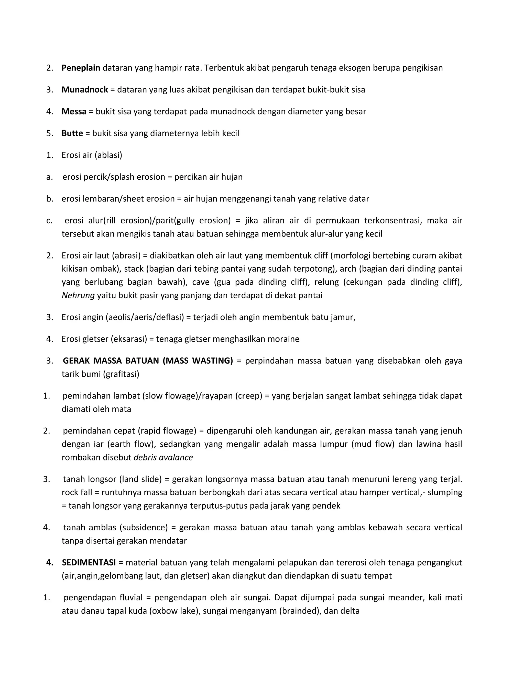 Materi pelajaran geografi sma kelas x hakikat geografi | DOTX