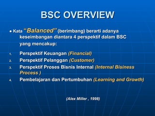 Materi Pelatihan Balanced Scorecard PPA. | PPT