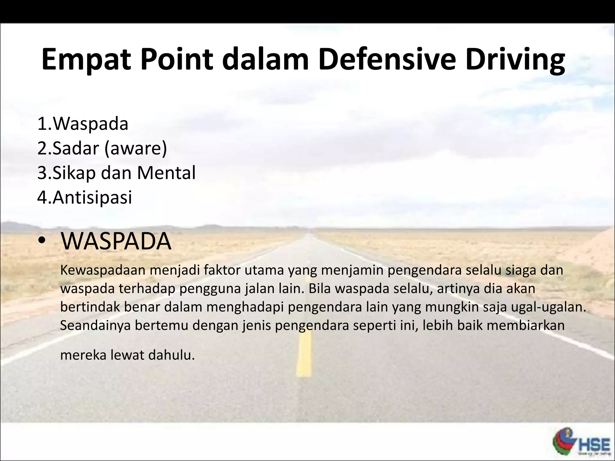Materi Pelatihan Defensive Driving Safety.ppt