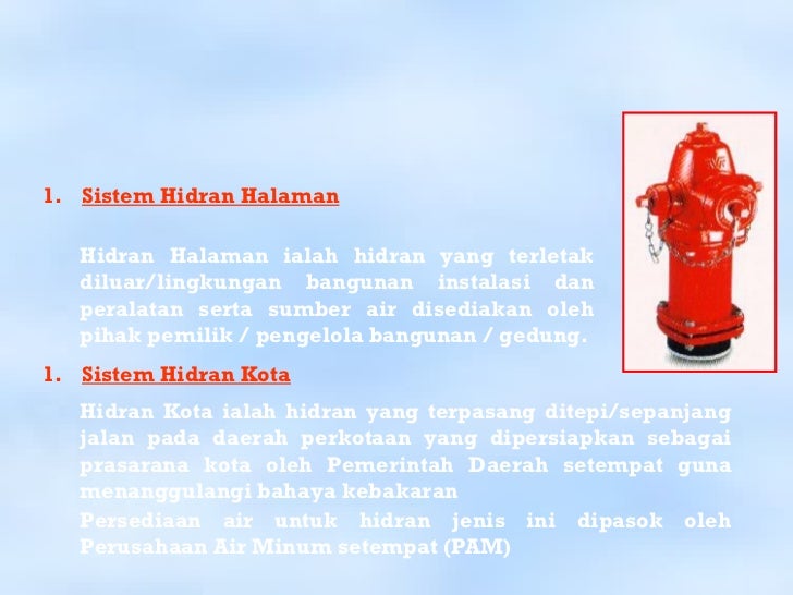 Materi pelatihan hydrant 2
