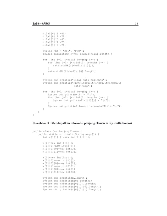 Materi pelatihan java_fundamental | PDF