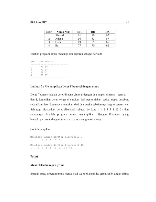 Materi pelatihan java_fundamental | PDF