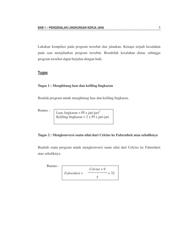 Materi pelatihan java_fundamental | PDF