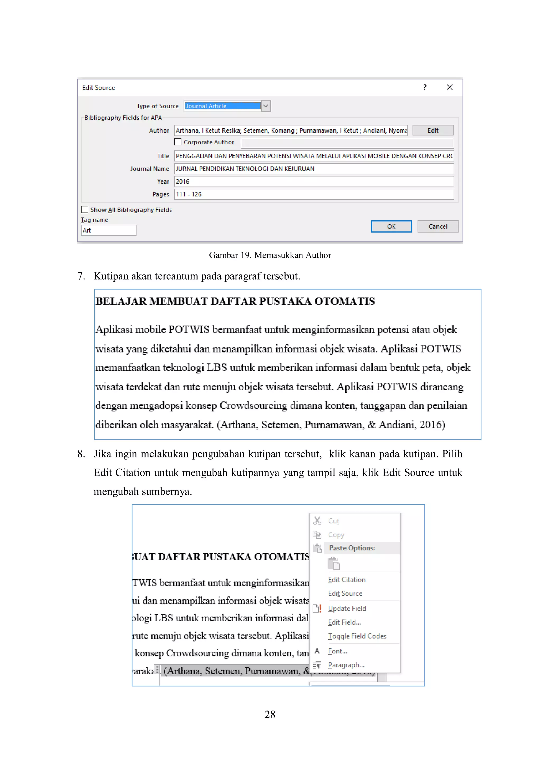 Materi pelatihan penelusuran sumber pustaka secara online dan penulisan ...
