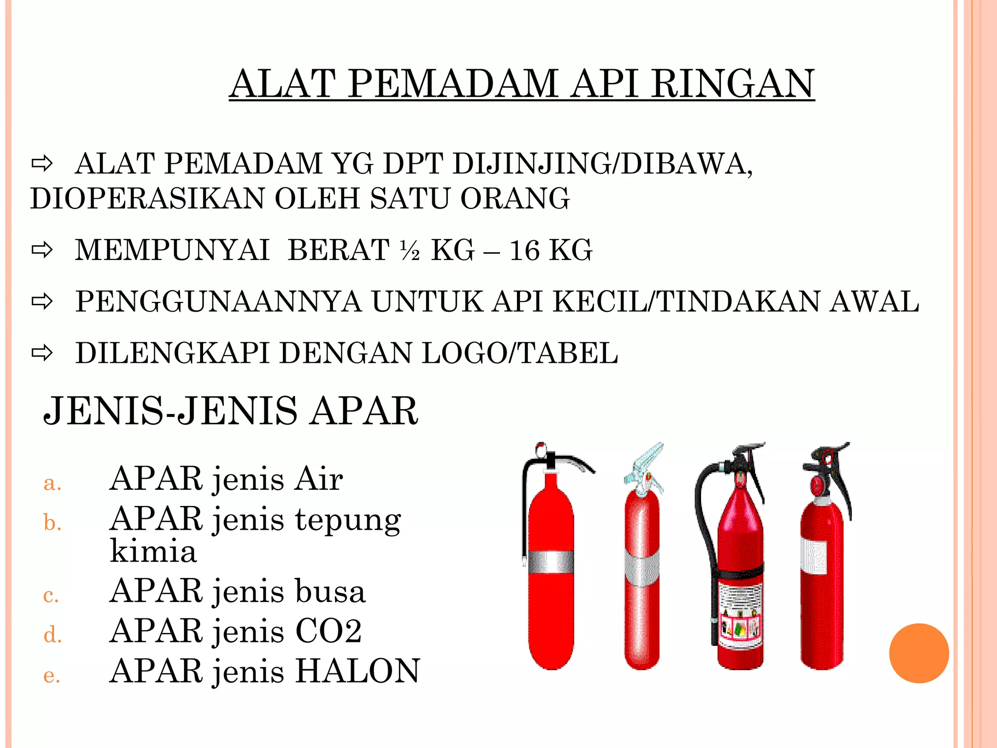 Materi pelatihan teori api 1 | PPT