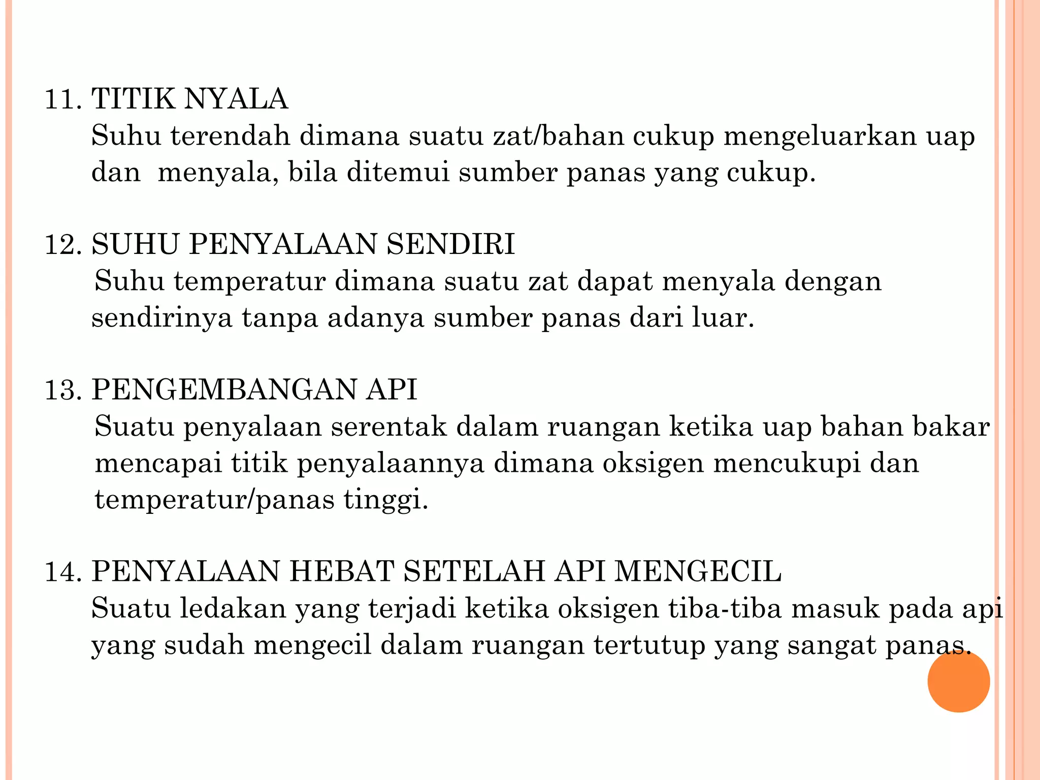 Materi pelatihan teori api 1 | PPT