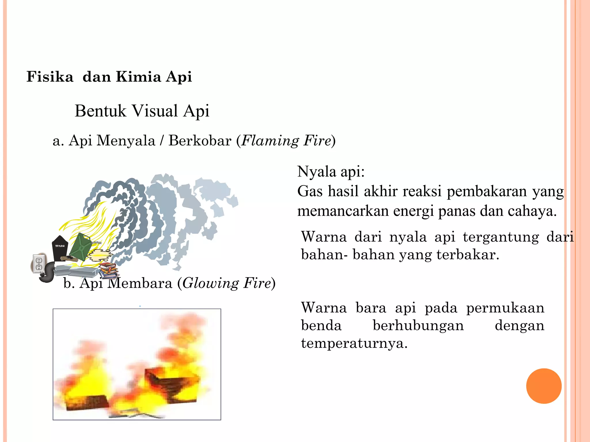 Materi pelatihan teori api 1 | PPT