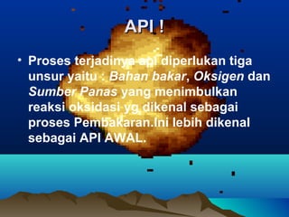 Materi pelatihan teori api | PDF