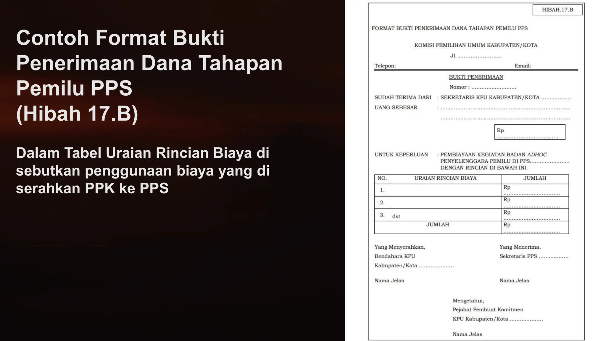 Materi Pemahaman Dasar Penggunaan Dana Hibah KPU Kutai Timur.pptx