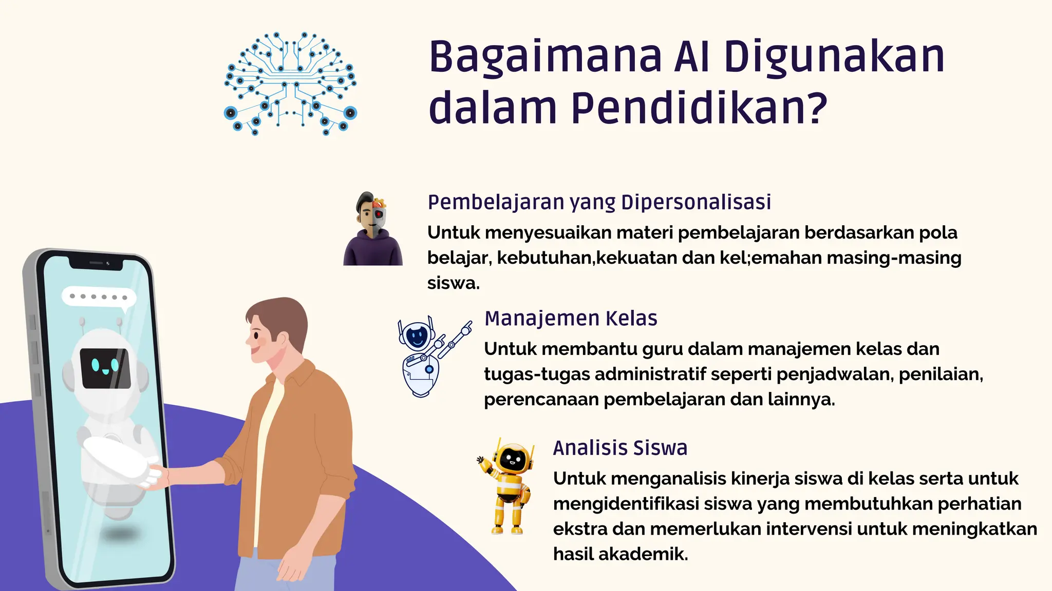 Materi Pemanfaatan AI untuk membantu Guru dalam proses pembelajaran | PDF
