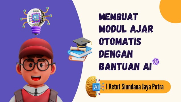 Materi Pemanfaatan AI untuk membantu Guru dalam proses pembelajaran | PDF