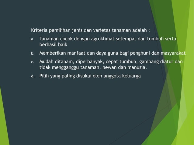 MATERI PEMANFAATAN LAHAN PEKARANGAN TIKA M.ppt