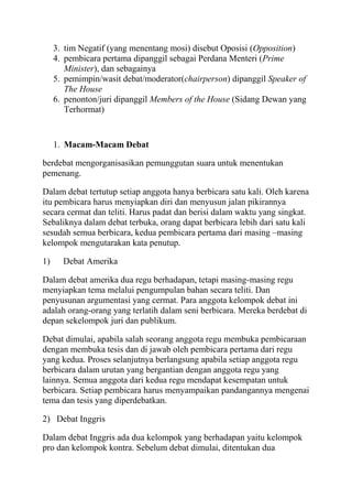 Materi pembelajaran DEBAT.doc