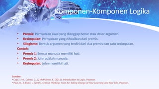 Materi Pembelajaran Logika dan Berfikir Kritis.pptx