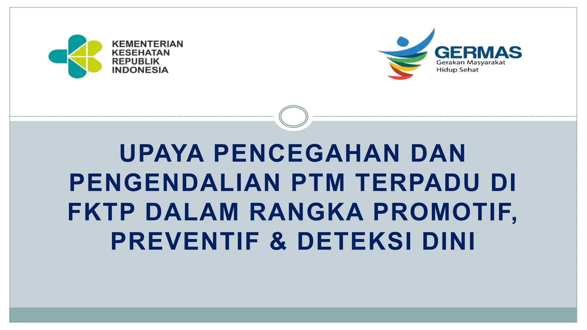 MATERI pembinaan Kader PTM di posyandu | PPTX