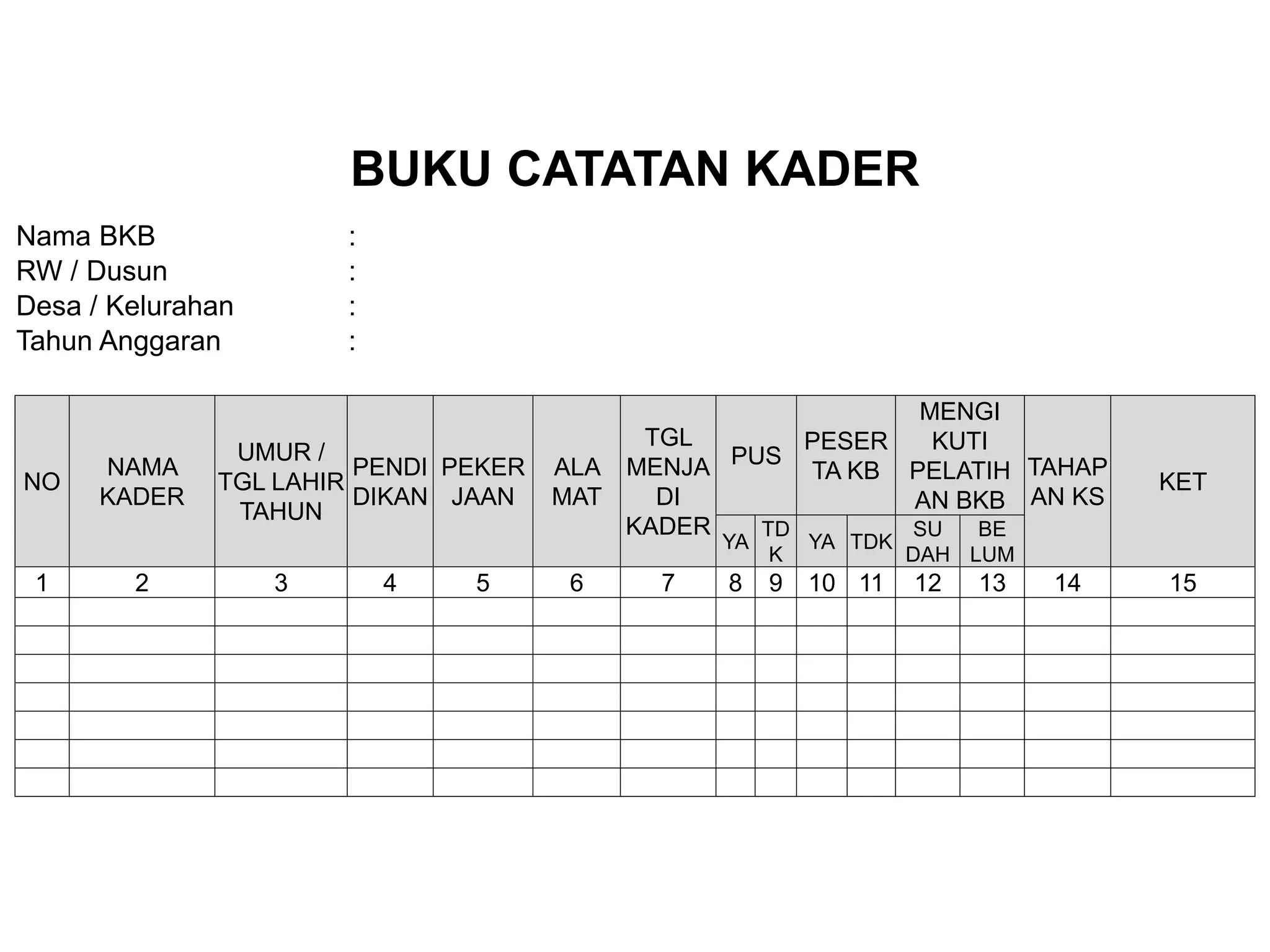 Materi Pembinaan Kelompok BKB Posyandu Terintegrasi Tahun 2024ppt | PPT