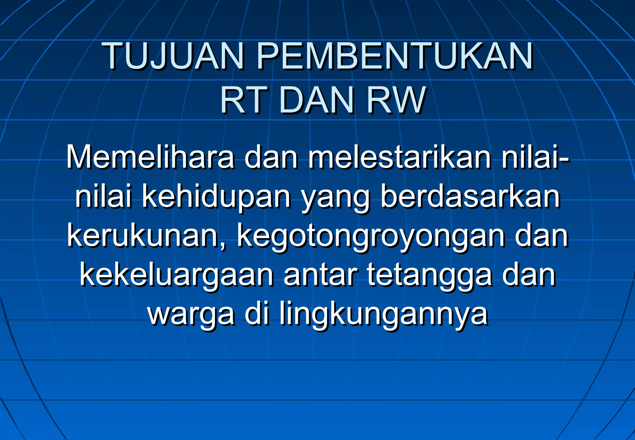 Materi pembinaan rtrw | PPT