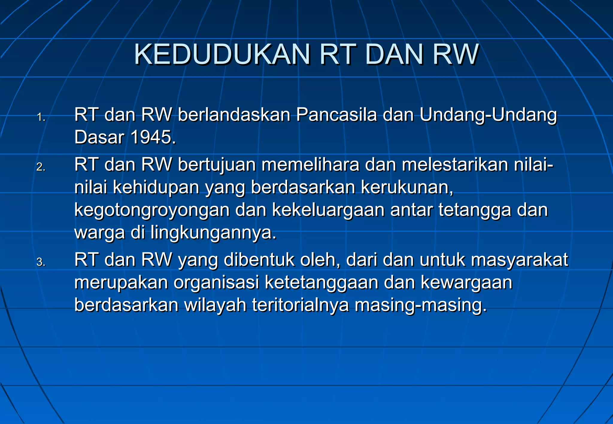 Materi pembinaan rtrw | PPT