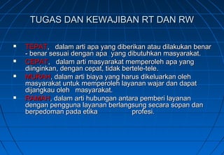 Materi pembinaan rtrw | PPT