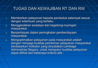 Materi pembinaan rtrw | PPT