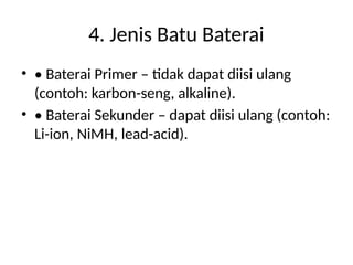Materi_Pembuatan_Batu_Baterai pada MK Kimia Teknikpptx | PPTX