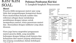 Materi pembuatan kisi-kisi dan soal yang baik.pptx