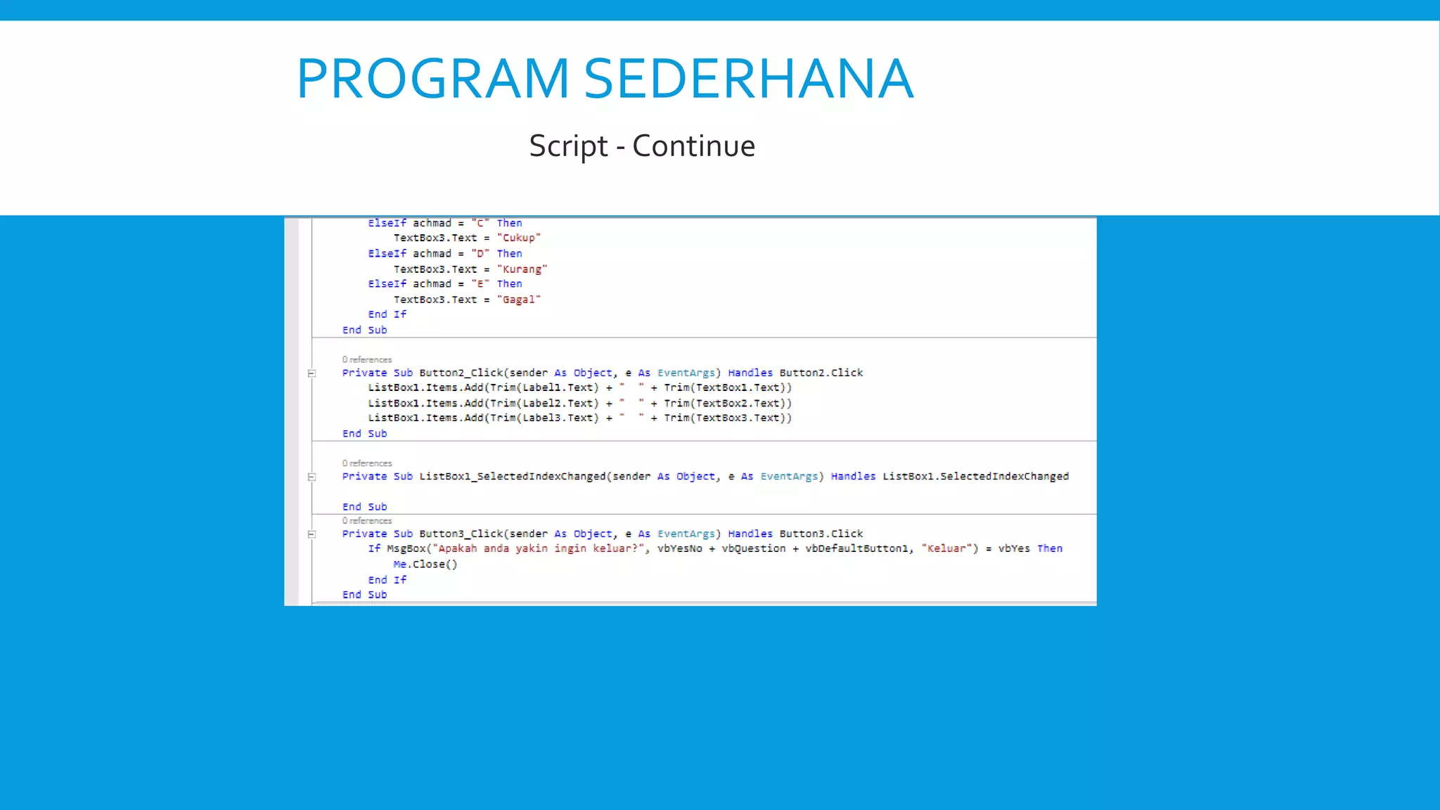 Materi Pemrograman Desktop | PPTX