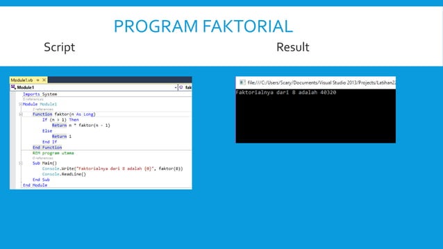 Materi Pemrograman Desktop | PPTX