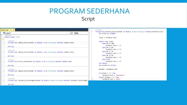 Materi Pemrograman Desktop | PPTX