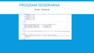 Materi Pemrograman Desktop | PPTX